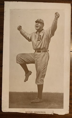 1913 Baseball Magazine M113 Hughie Hugh Jennings Poster Supplement ...
