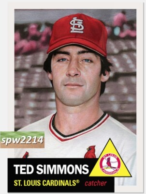 Topps Living Set Ted Simmons #773 - Presale | eBay