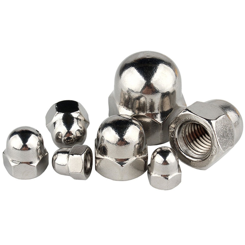 M3 M4 M5 M6 M8 M10 M12 M14 M16 M18 M20 M22 M24 Stainless Steel Acorn ...