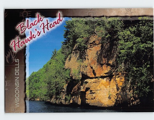 Postcard Black Hawk's Head Wisconsin Dells Wisconsin USA | eBay