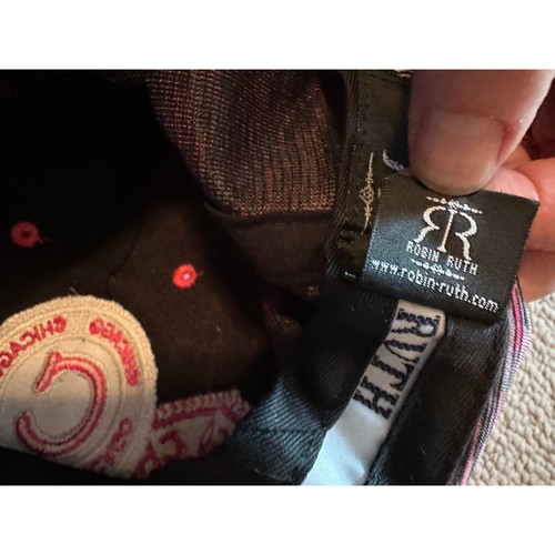 Robin Ruth Chicago Baseball Hat Pink Gray | eBay