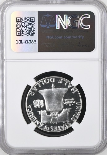 1956 Type 2 Proof Franklin Half Dollar NGC PF67 CAMEO Benjamin Franklin ...