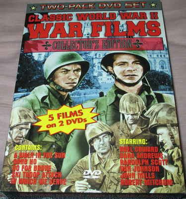 Classic World War II War Films, Collector's Edition (DVD, 2-Disc Set ...