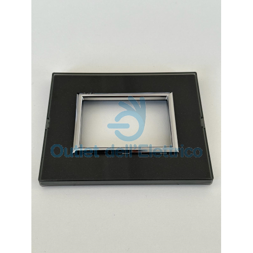 Marlanvil 7253.TI.NF.C Plaque qube Black Glitter 3 Places | eBay