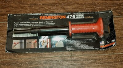 Remington 476 Power Hammer Low Velocity Powder Actuated Fastening Tool ...