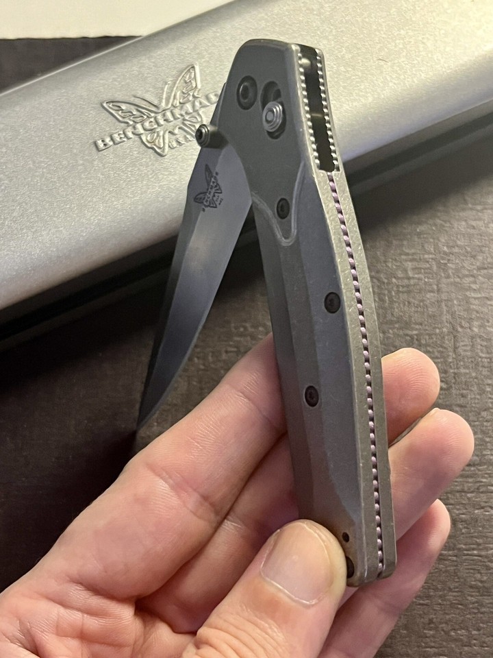 Benchmade Knife 941 943 Titanium Osborne Ti Scales S30V Rare Limited ...