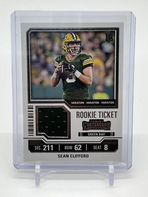 2023 Panini Contenders Sean Clifford Rookie Ticket Swatch Patch ...