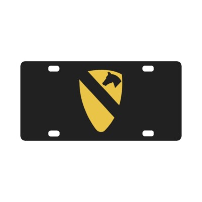 License Plate - Army - 1st Cavalry Division wo Txt | eBay