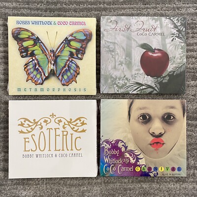 Bobby Whitlock & CoCo Carmel 4 CD Lot ATX Austin TX Derek & the Dominos ...