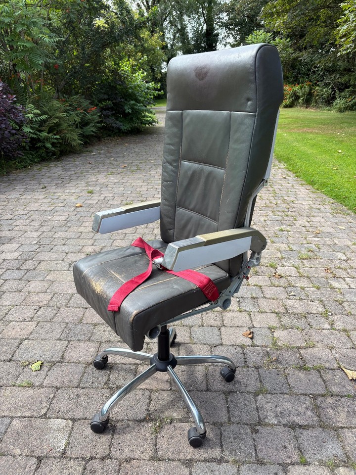 ️ Original 1970s AIR FRANCE Aircraft Seat – Office | Desk | Gaming ...