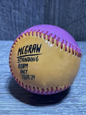 Tim McGraw Standing Room Only Tour 24 2024 VIP Lounge Baseball | eBay