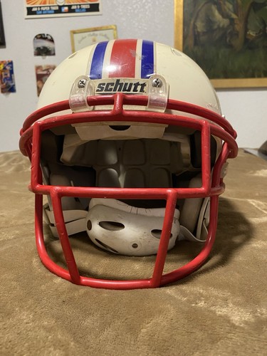 SMU Mustangs #73 Season 2010 Schutt NCAA Football Helmet Size XL | eBay