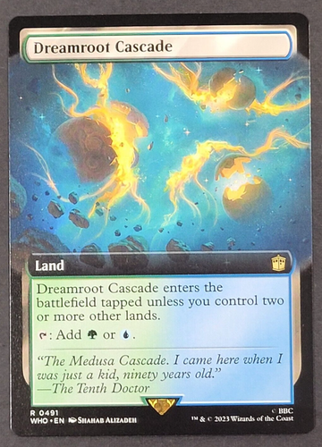 MTG - 1x Dreamroot Cascade - Doctor Who - Extended Art Foil - NM - 491 ...