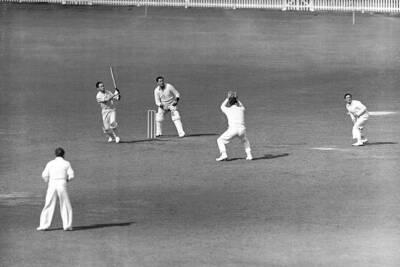 George Mann Middlesex V Glamorgan 12 August 1948 OLD CRICKET PHOTO ...