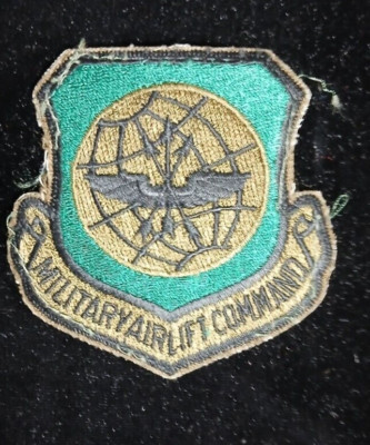 Air Force Military Airlift Command Subdued Uniform Patch -- Militaria | eBay