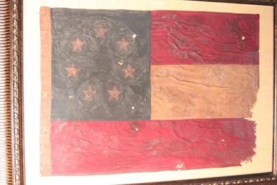 Authentic Vintage First Flag of the Confederacy ("Stars and Bars") | eBay