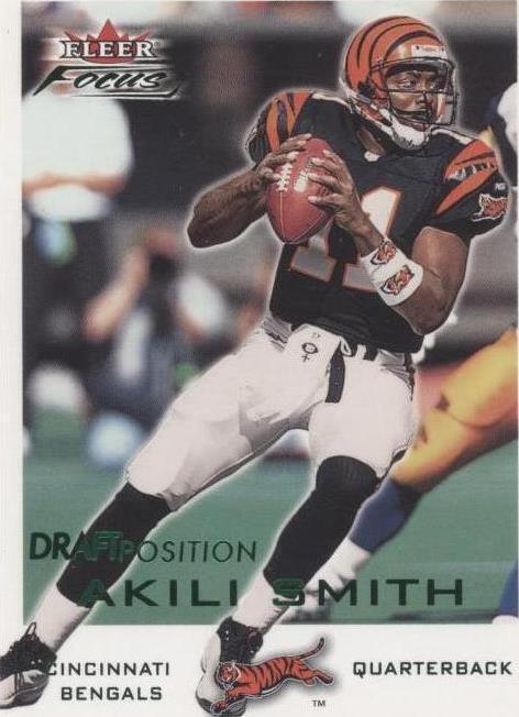 2000 Fleer Focus - Akili Smith #195 Draft Position /103 for sale online ...
