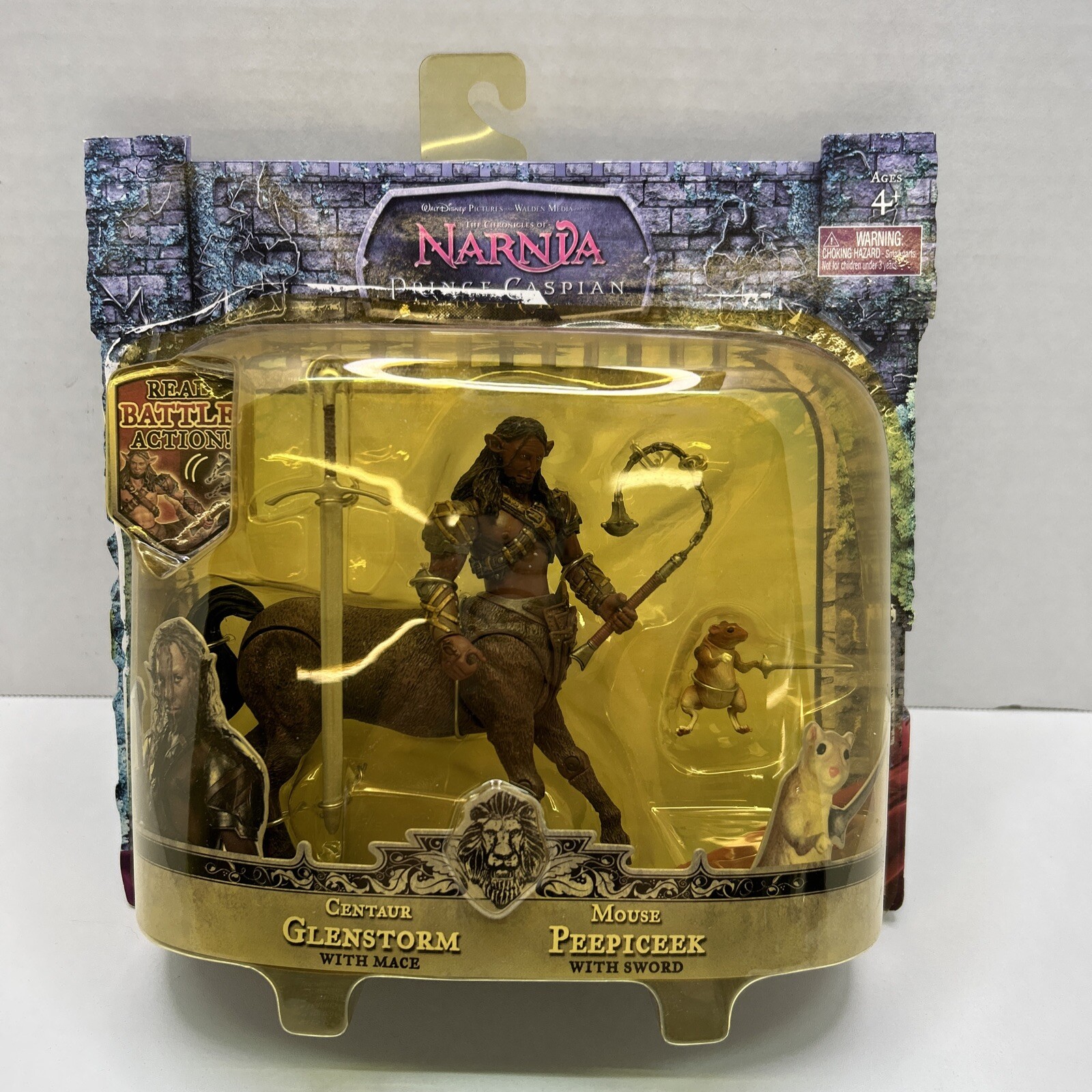 The Chronicles of Narnia Prince Caspian Centaur Glenstorm & Mouse ...