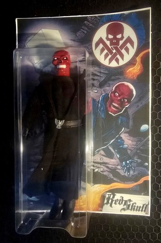 8-inch Custom Mego Red Skull On Card With Cosmic Cube.free Shipping | eBay