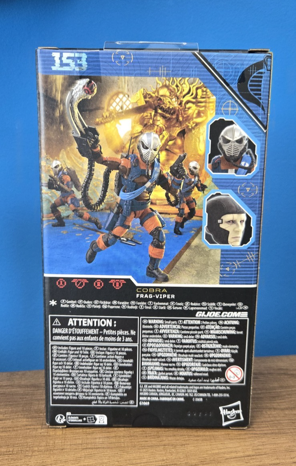 Gi Joe Classified #153 Frag Viper New In Box Sealed MISB Case Fresh | eBay