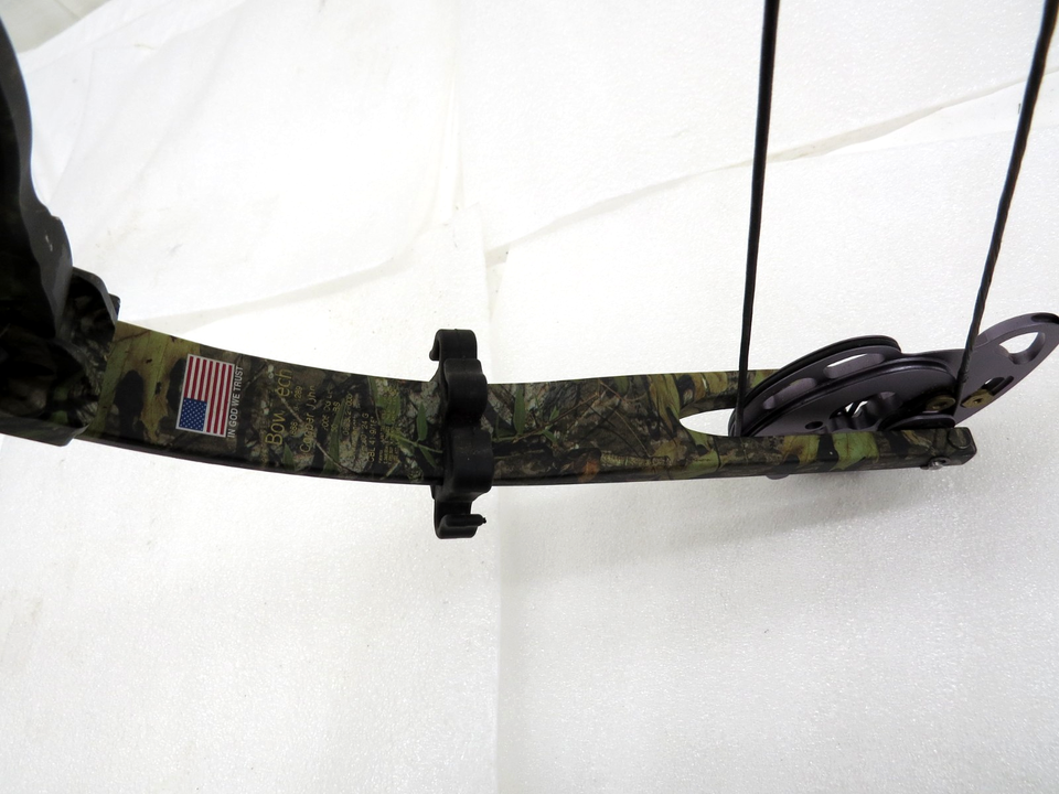Bowtech Old Glory Left Hand Compound Bow W/3 Pin Site, Quiver, Whisker ...