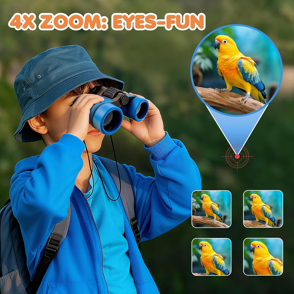 Binoculars Toys for Kids 3 4 5 6 Year Old Boys Girls Toddler Binoculars ...