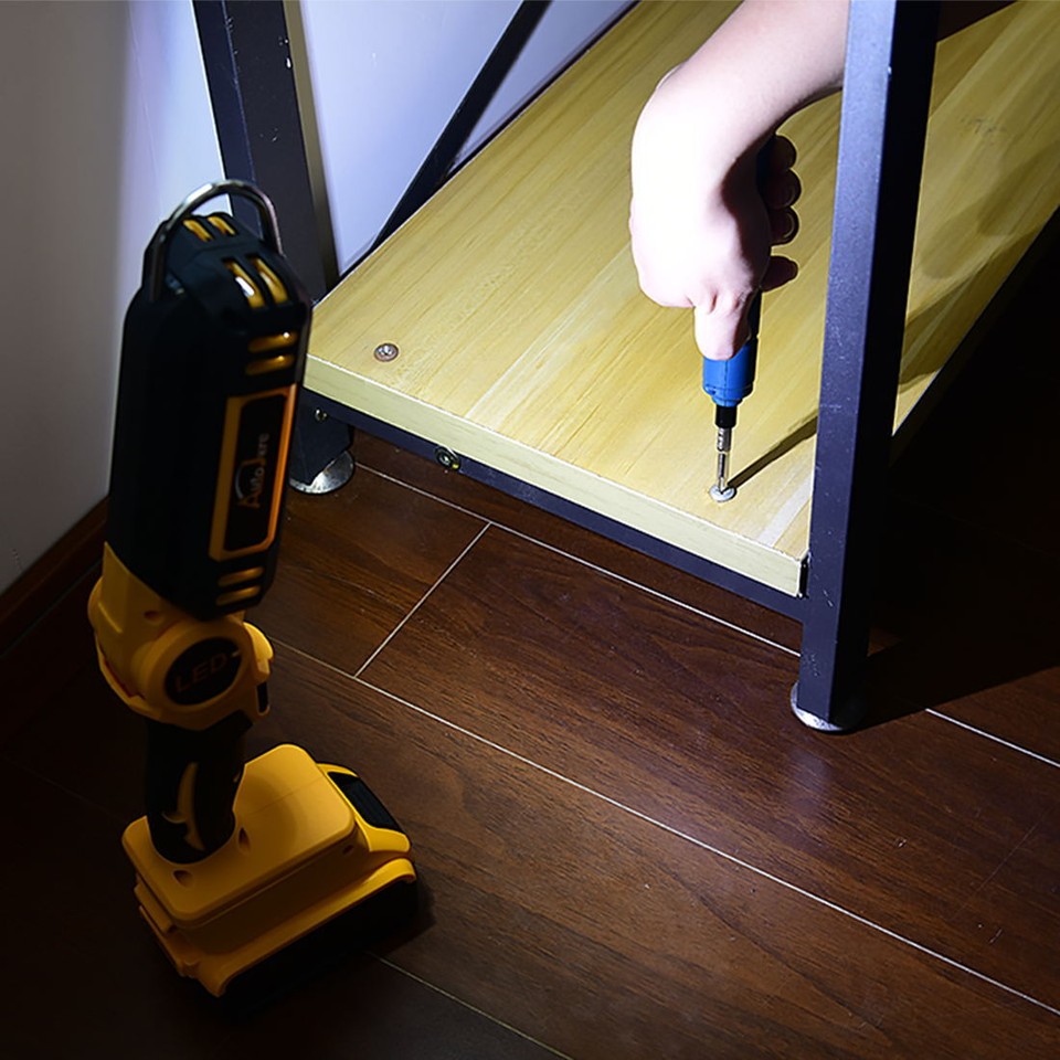 Cordless LED Pivoting Work Light For DeWALT LED 20V 20Volt MAX ...