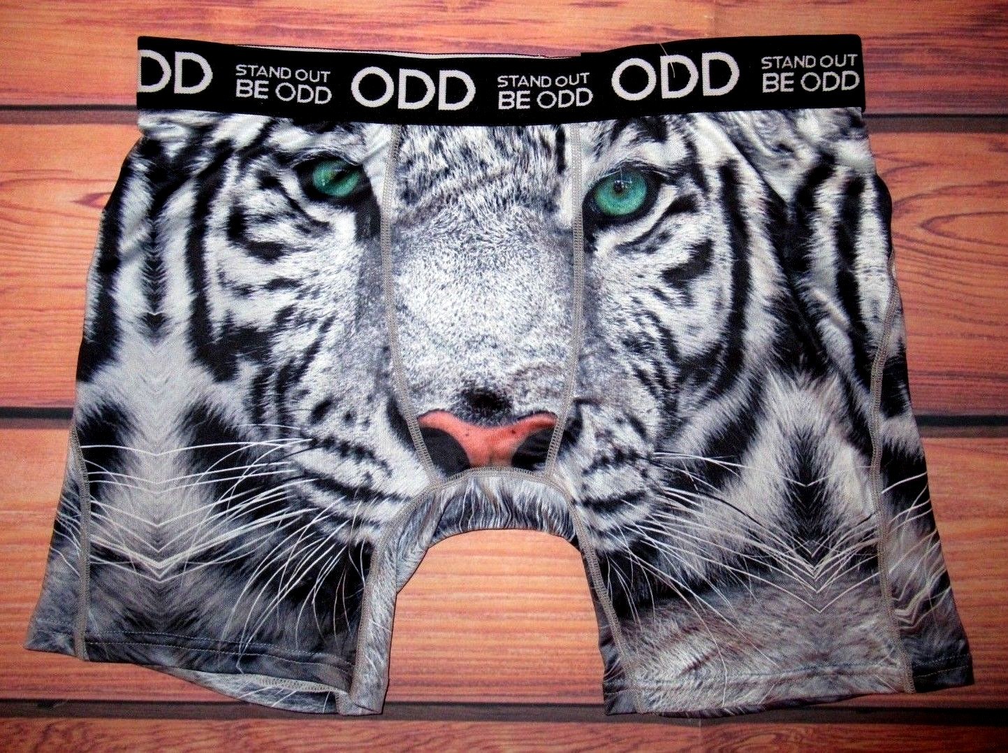 MENS STAND OUT BE ODD BENGAL TIGER BOXER BRIEF SIZE M (32/34) | eBay