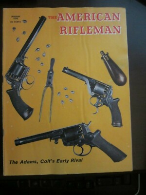 American Rifleman Magazine January 1970 The Adams Colt's Early Rival | eBay
