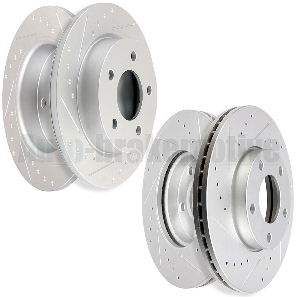 FRONT REAR BRAKE ROTORS UNIVERSAL FOR 2004-2012 MAZDA 3 | eBay