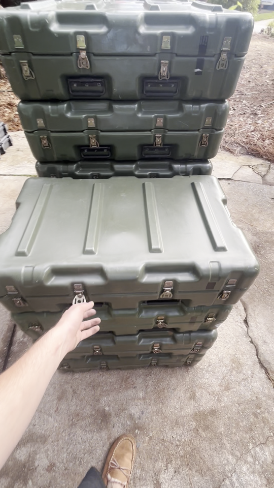 Pelican Hardigg 24 Pistol Case 32x20x8.5 | eBay