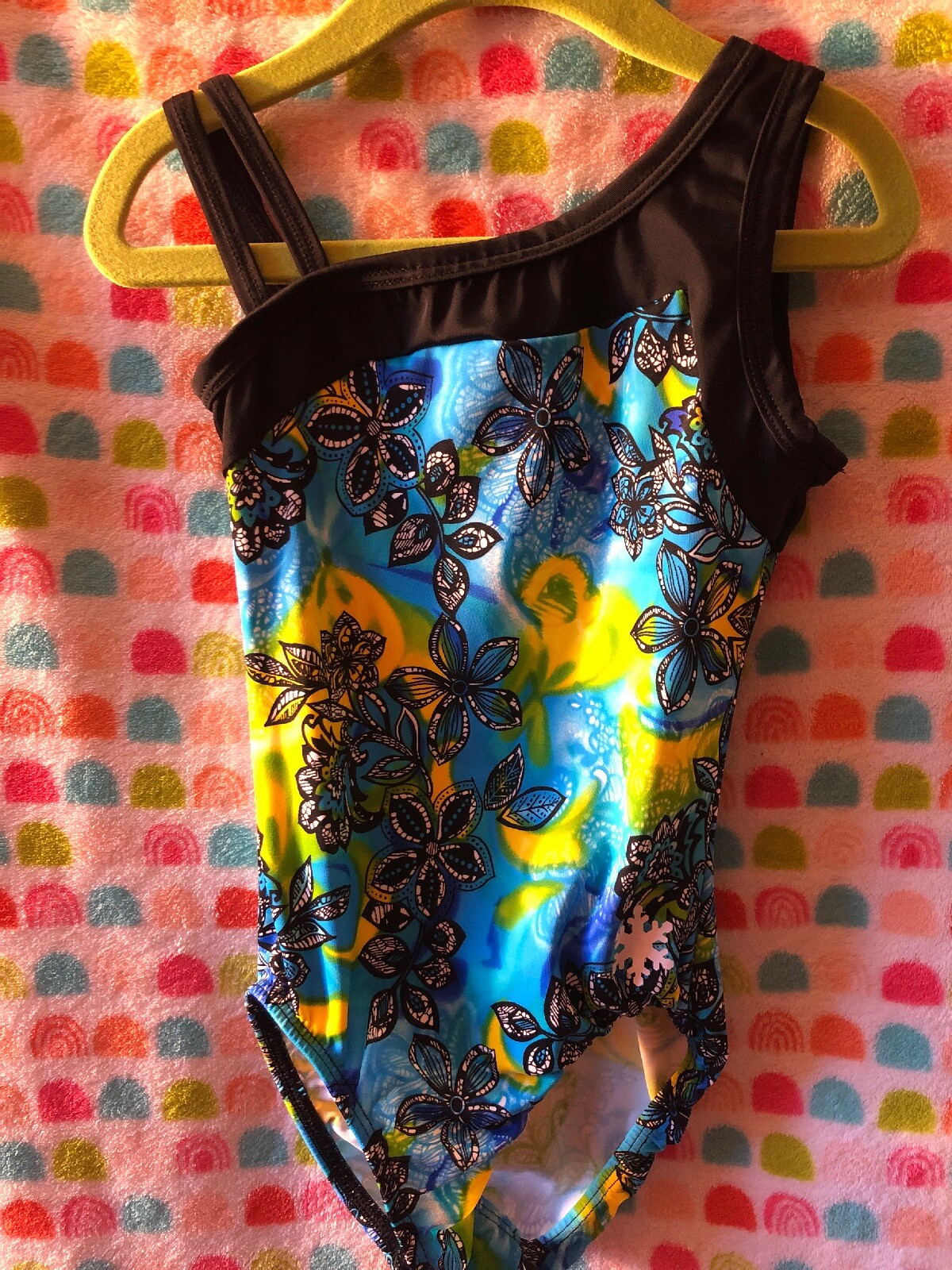 Snowflake Designs GYMNASTICS dance LEOTARD medium CM … - Gem
