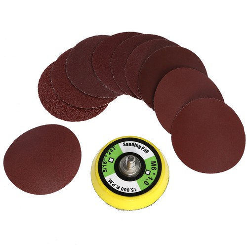 2 Inch Circular Sanding Pads Headlight Buffer Kit for Drill | eBay