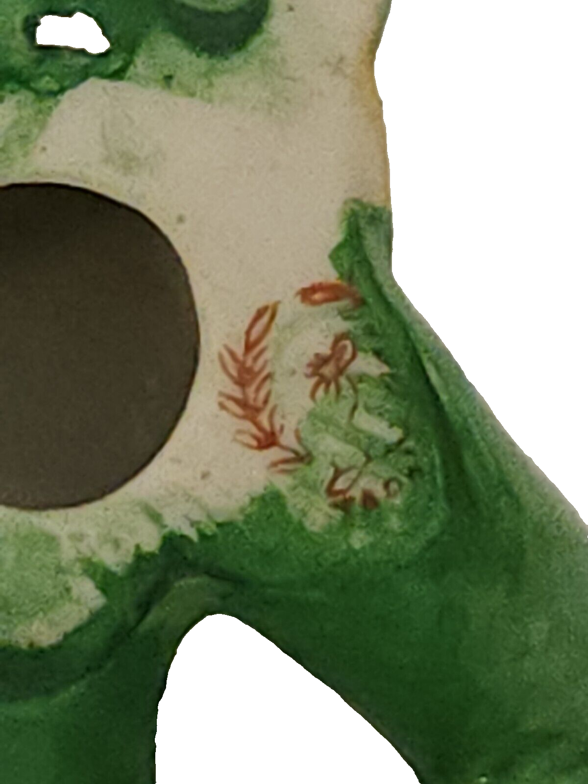 Vintage 1950's Green Ceramic Impish Pixie Elf & Frog Figurines Japan 2 ...