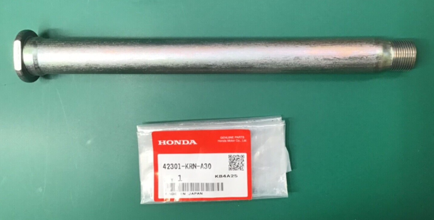 AXLE, REAR WHEEL; OEM HONDA NOS P/N 42301-KRN-A30 FITS: SEE FITMENT ...