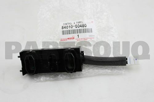 8401060480 Genuine Toyota SWITCH ASSY, CENTER CLUSTER INTEGRATION 84010 ...