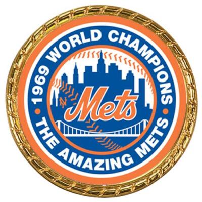 Tribute Coin New York Mets 1969 MLB World Series Champions The Amazing ...