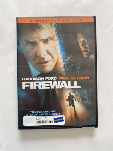 Firewall DVD Movie Video Harrison Ford Paul Bettany Action Thriller PG ...