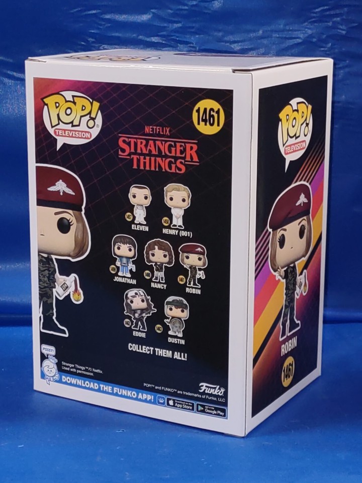 Stranger Things Season 4 Robin with Cocktail Funko Pop Vinyl Figure ...