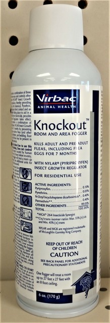 Virbac Knockout Room & Area Fogger 6 Oz for sale online | eBay