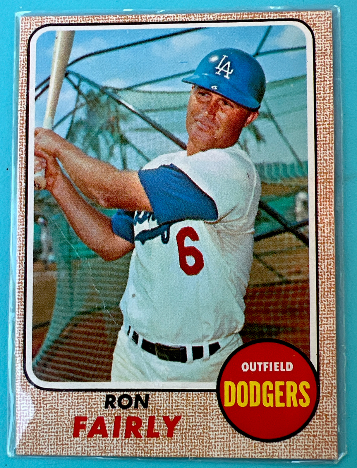 1968 Topps HIGH #510 Ron Fairly LA Los Angeles Dodgers EX-NM MLB 💥 | eBay