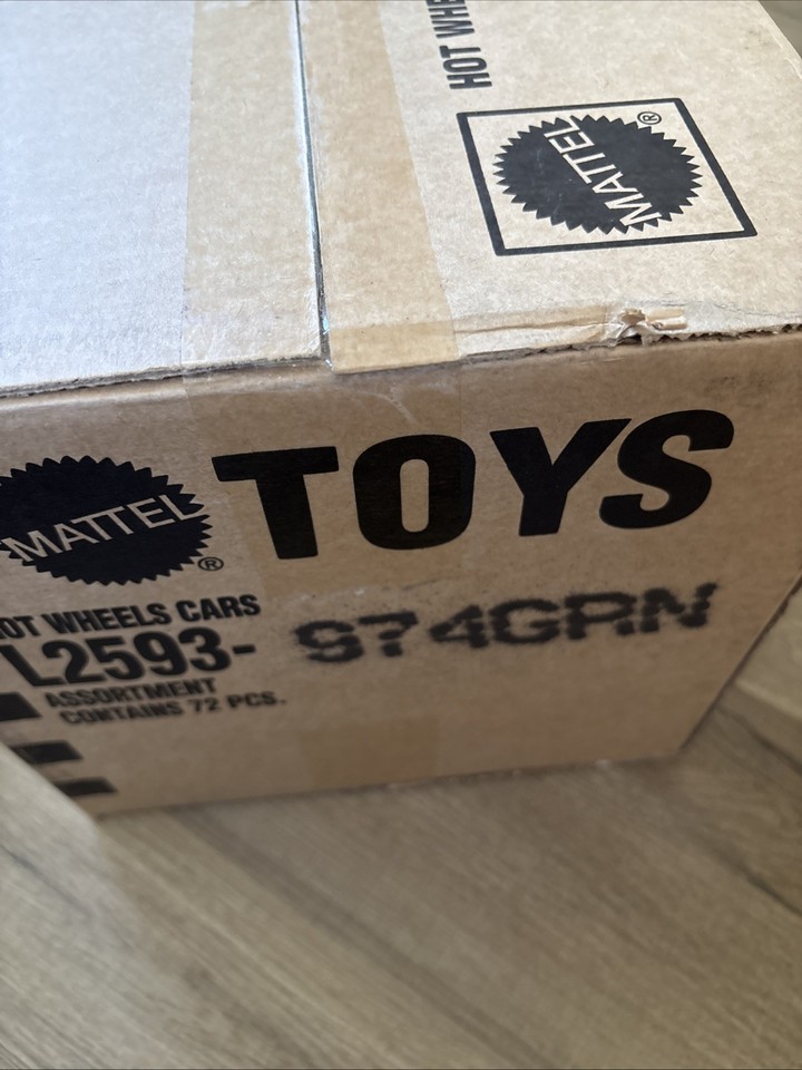 2025 Hot Wheels Factory Sealed G Case 72 pcs Mattel NEW BOX Letter G ...