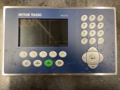 Working Mettler Toledo 4.5" Display Analog Scale Weighing Terminal ...