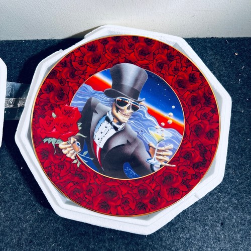 STANLEY MOUSE One More Saturday Night 1997 Hamilton Plates GRATEFUL ...