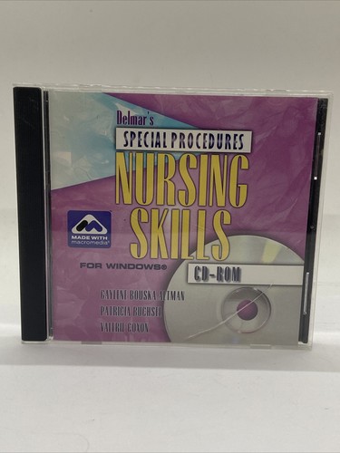Delmar's Nursing Skills: SPECIAL PROCEDURES CD-ROM 9780766823228 | eBay