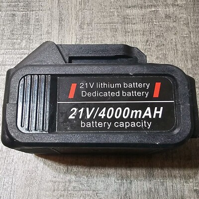 21V Lithium Replacement Battery Dedicated 4000mAh 72Wh Li-ion Power ...