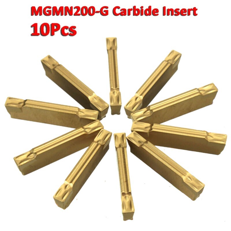 Indexable Carbide Inserts Tools Set 2mm For MGEHR MGIVR Grooving Cutter ...