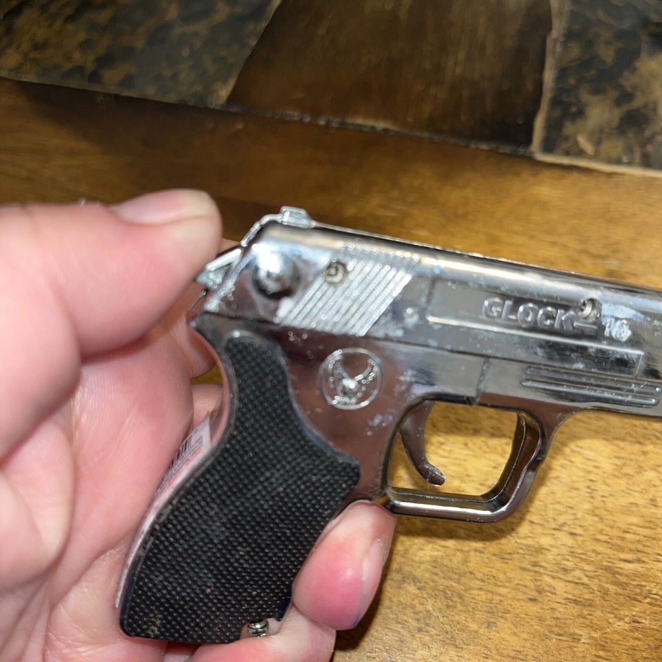 SMALL GLOCK-18 BUTANE LIGHTER, BRIGHT RED LIGHT DOT Untested | eBay