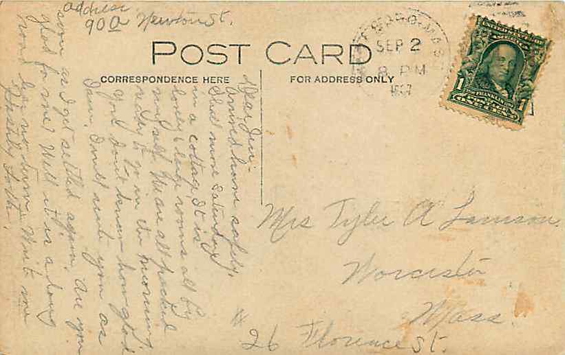 Real Photo Postcard Church, Westboro, Massachusetts | eBay