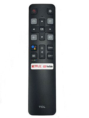 Original TCL Remote Control Voice Function with Netflix and YouTube ...